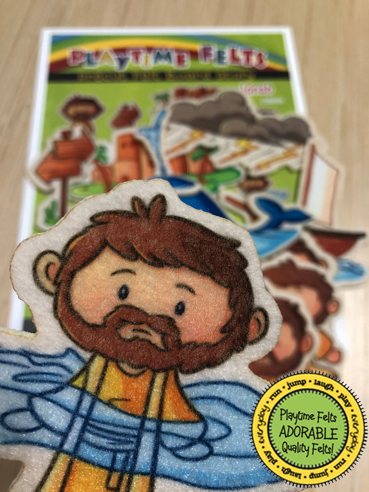 Jonah Go To Nineveh| Flannel Board Bible Stories – Playtime Felts