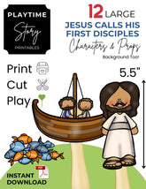 Children's Bible Stories PDFs | DIY Felt Board Storytelling Images ...
