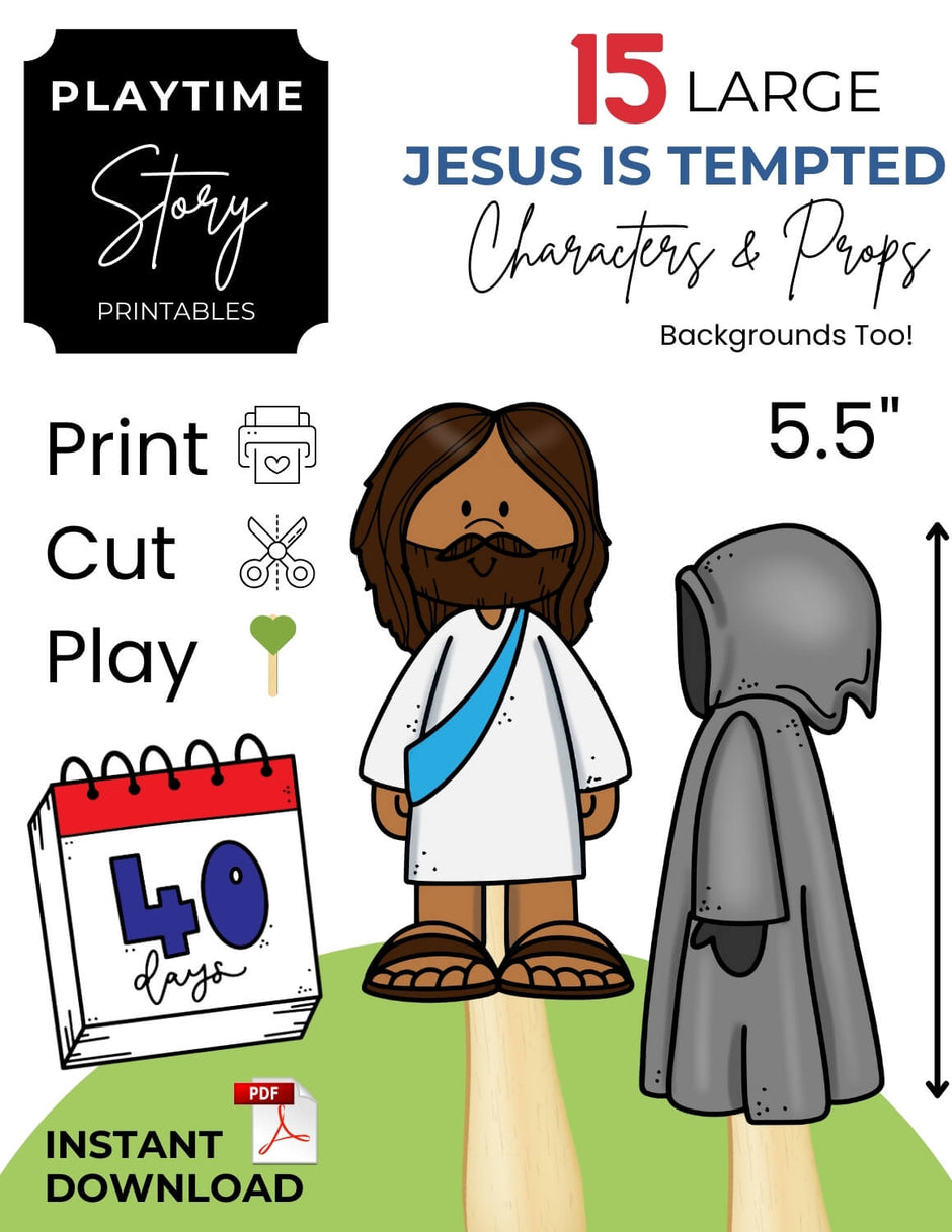 Children's Bible Stories PDFs | DIY Felt Board Storytelling Images ...