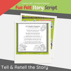 10 Playful Penguins Felt Board Story for Preschoolers – Playtime Felts
