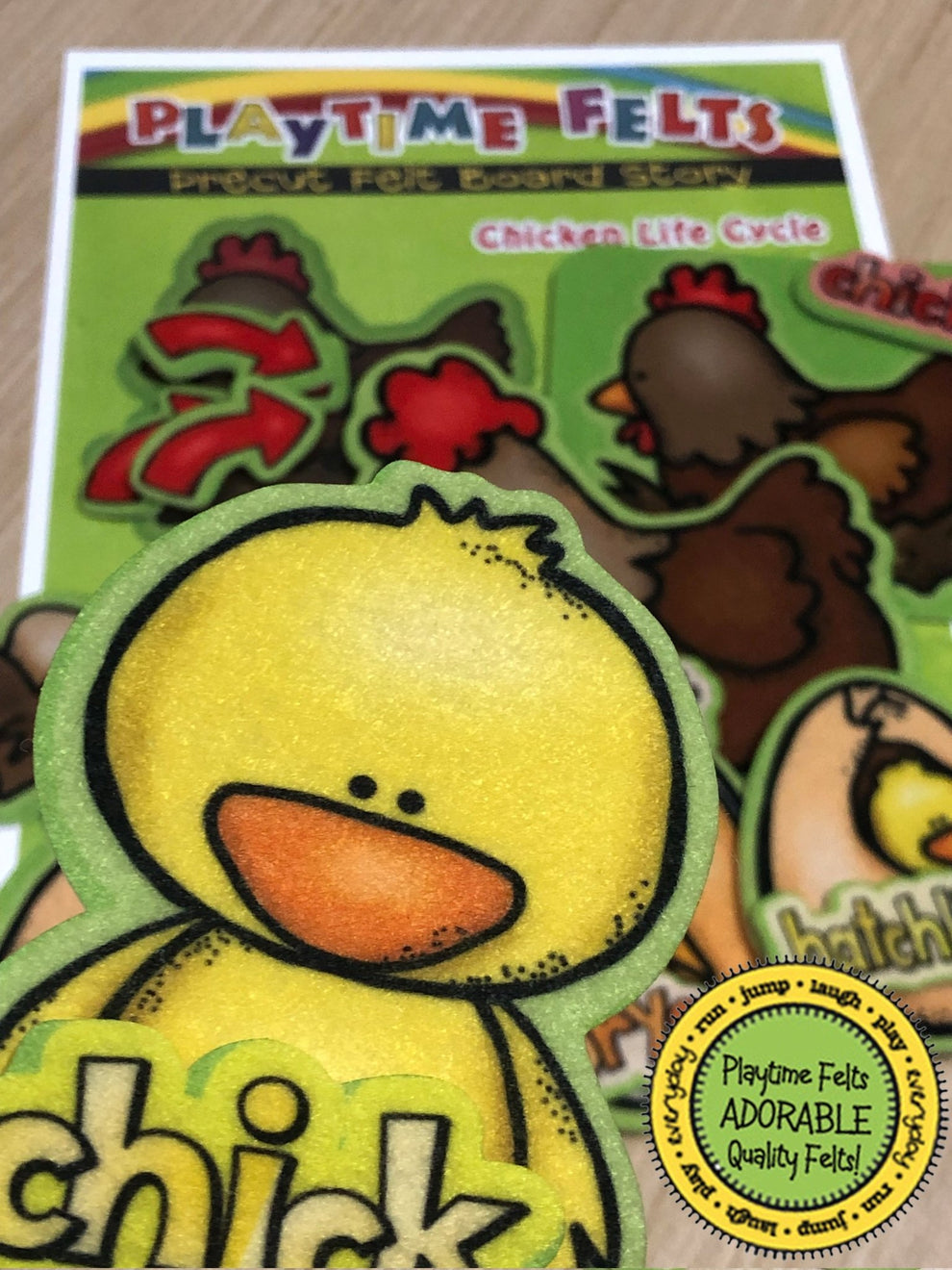 Chicken Life Cycle | Felt Board Stories – Playtime Felts