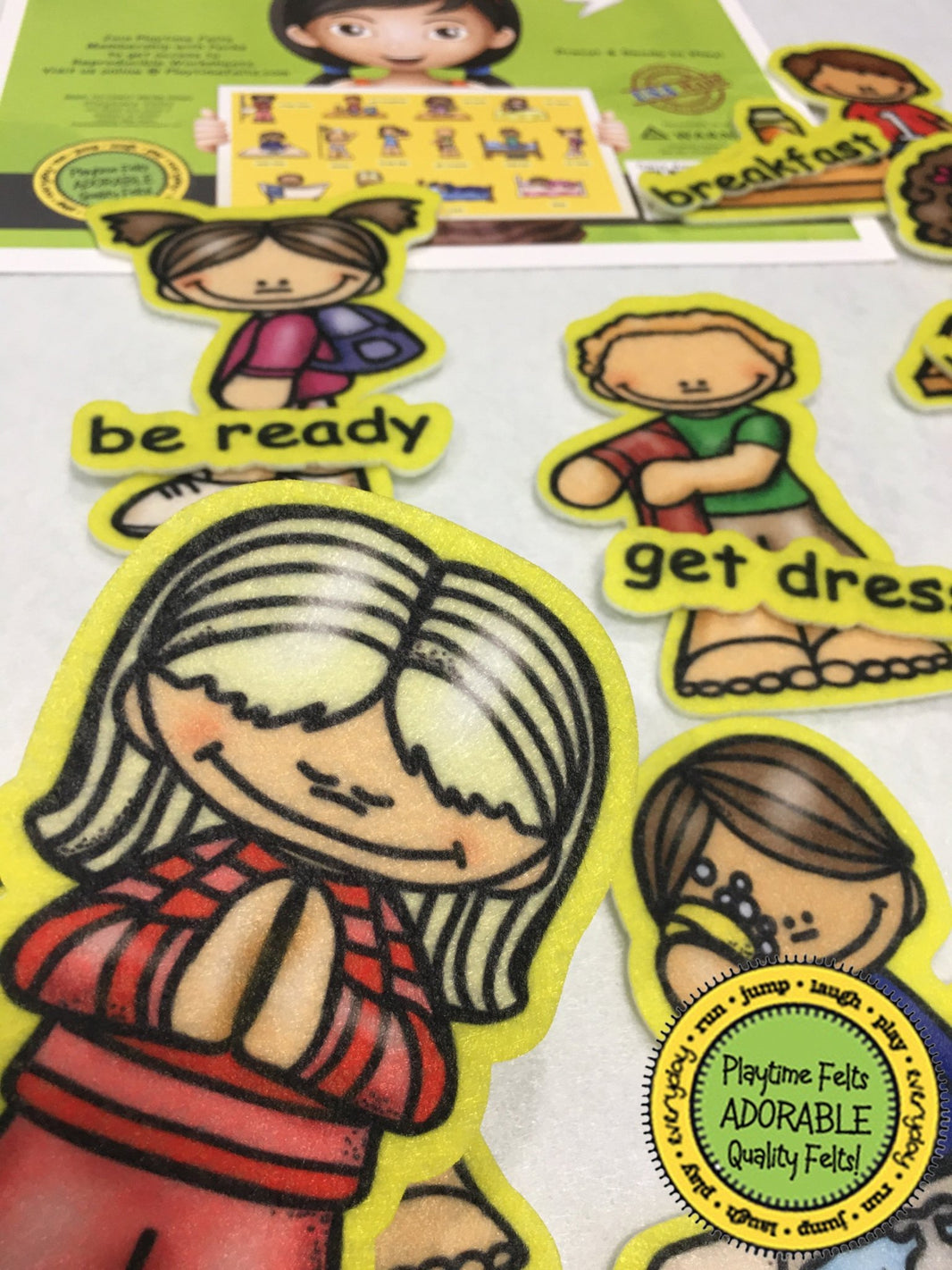 Character Building Activities: Use Felt Board Stories – Playtime Felts