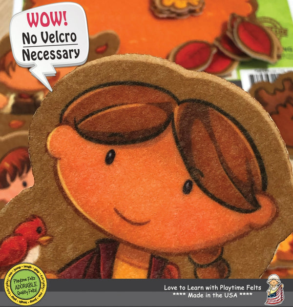 Fall Leaves Felt Board Play | Preschool Activity – Playtime Felts