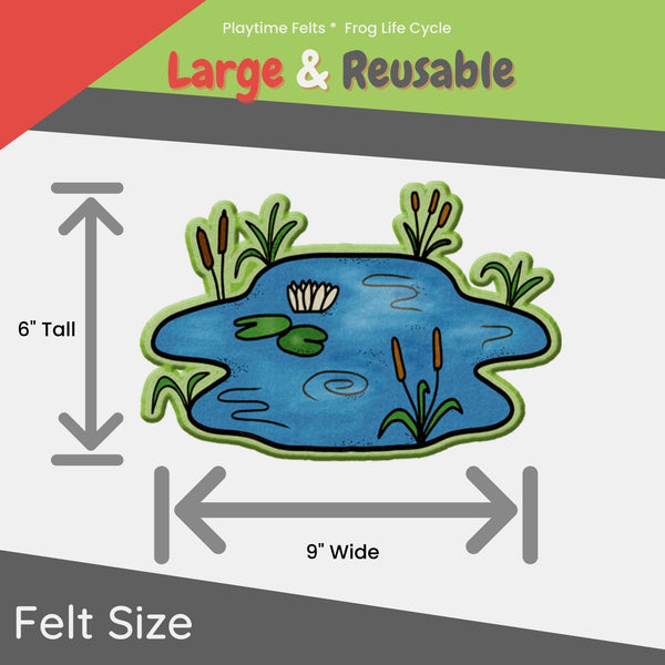 Frog Life Cycle | Felt Board Stories – Playtime Felts