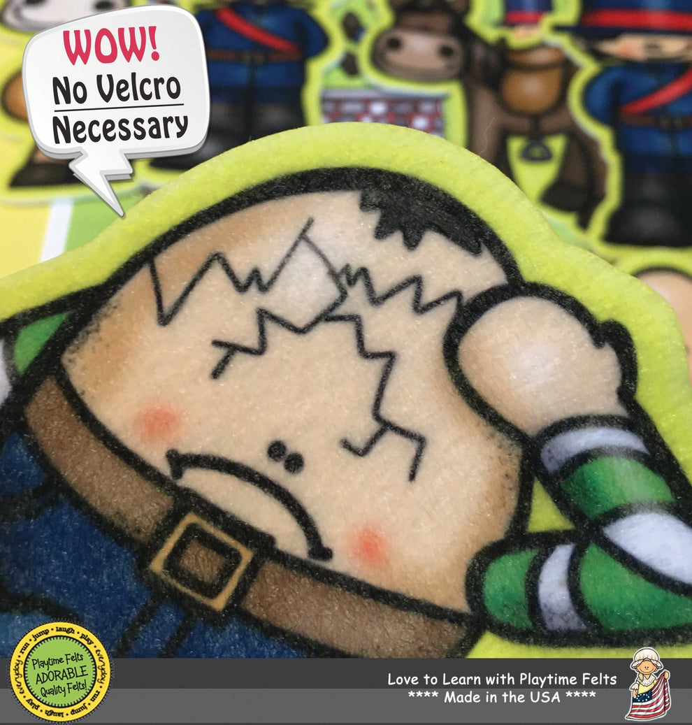 Humpty Dumpty Nursery Rhyme Felt Board Stories – Playtime Felts
